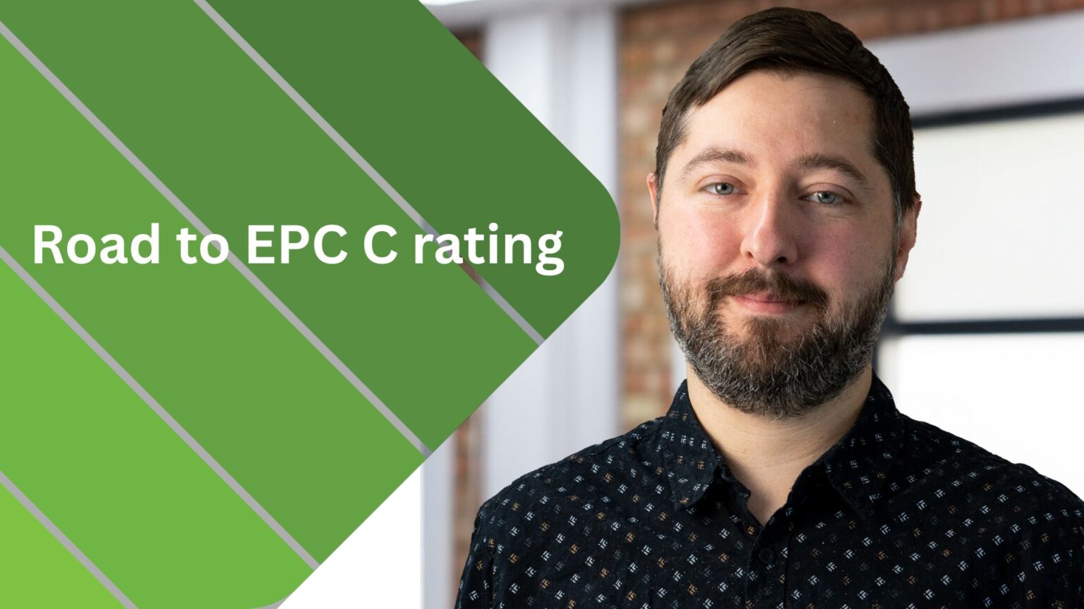 Robert Butler Ellis on the road to EPC C rating - Eco Approach