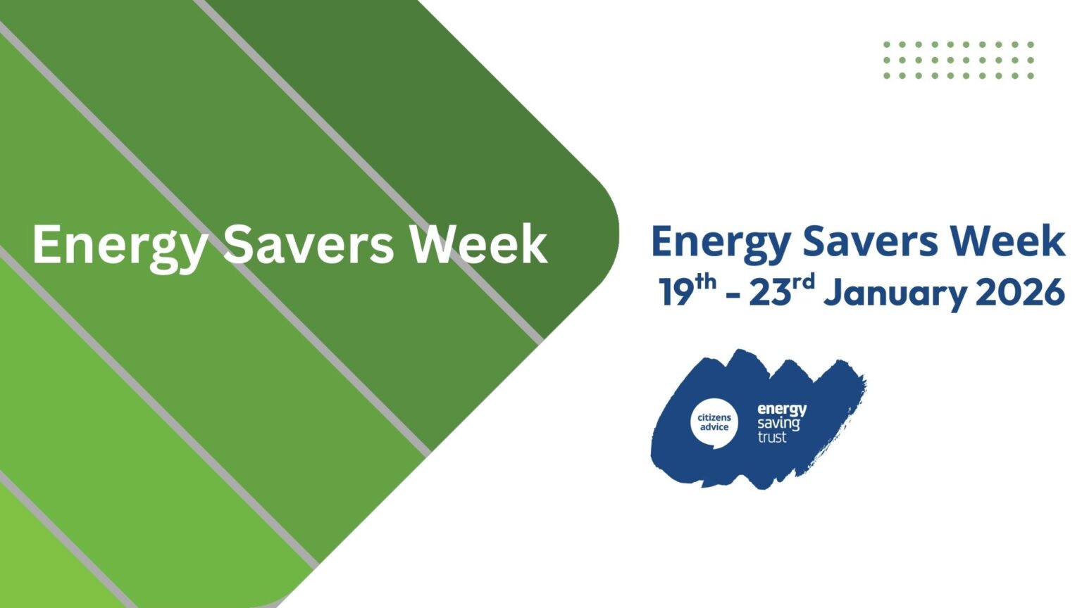 Energy Savers Week 2026 - Eco Approach